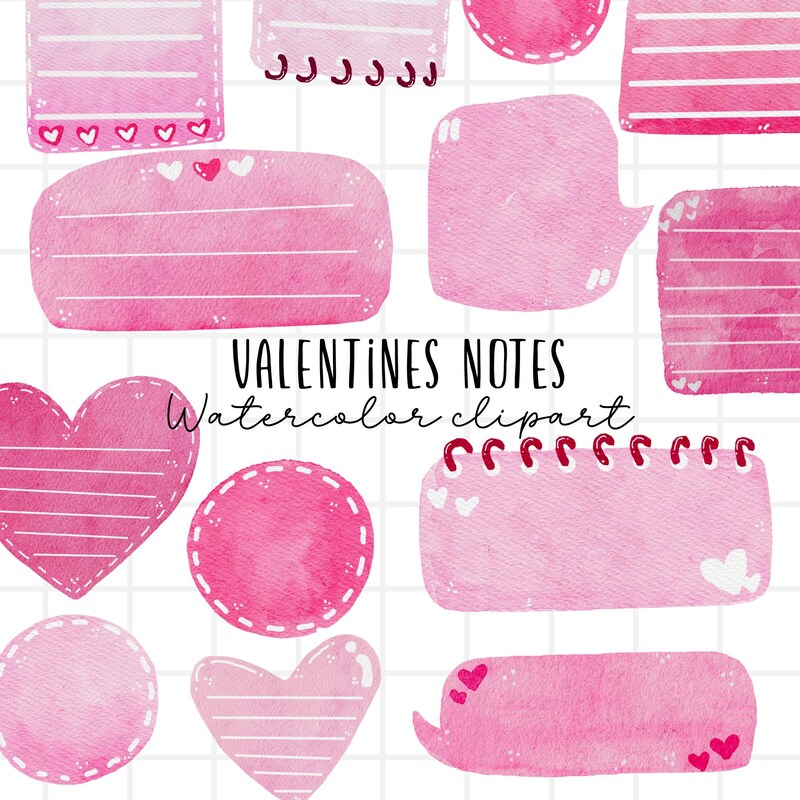 Valentine Notepad Png - Etsy