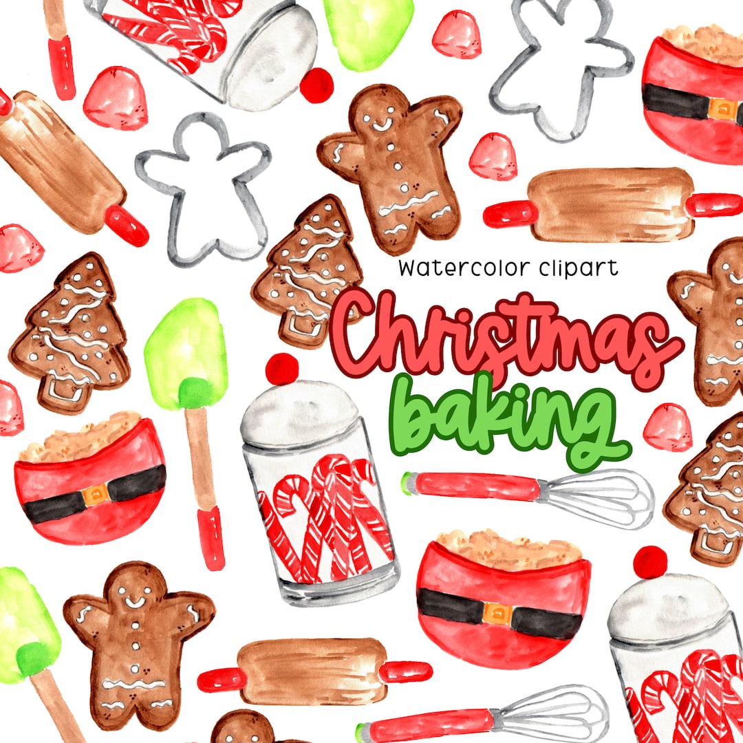 Christmas Clip Art Christmas Baking Clip Art Holiday Graphics ...