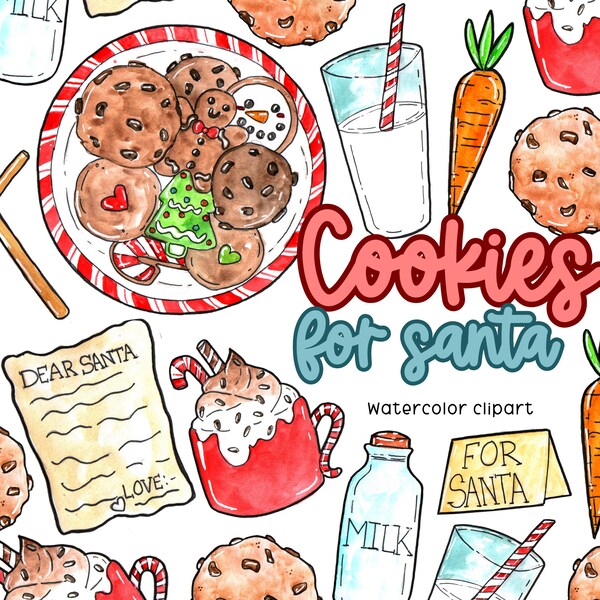 Cookies Clipart - Etsy