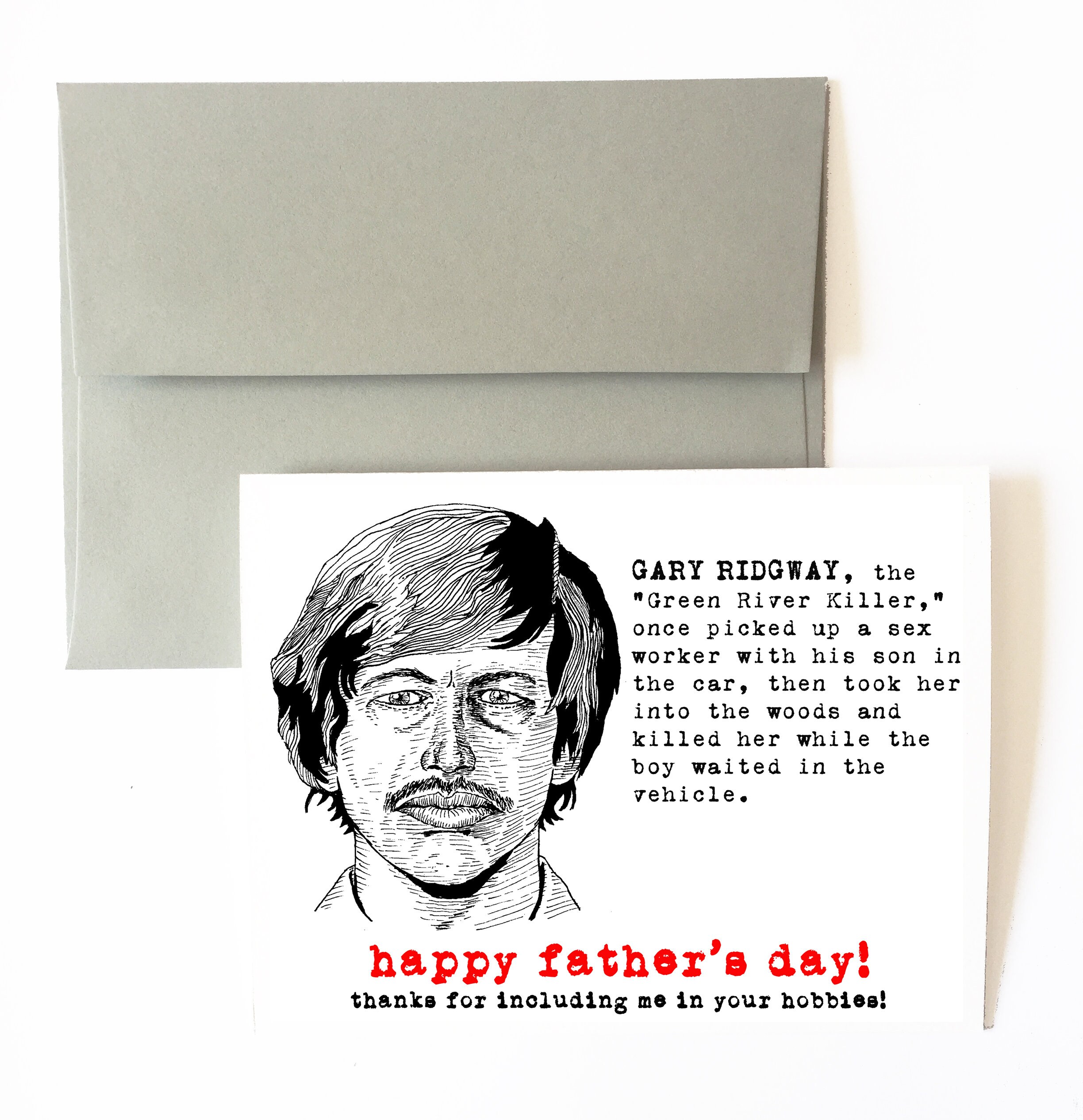 Gary Ridgway Father's Day Card - Etsy Israel