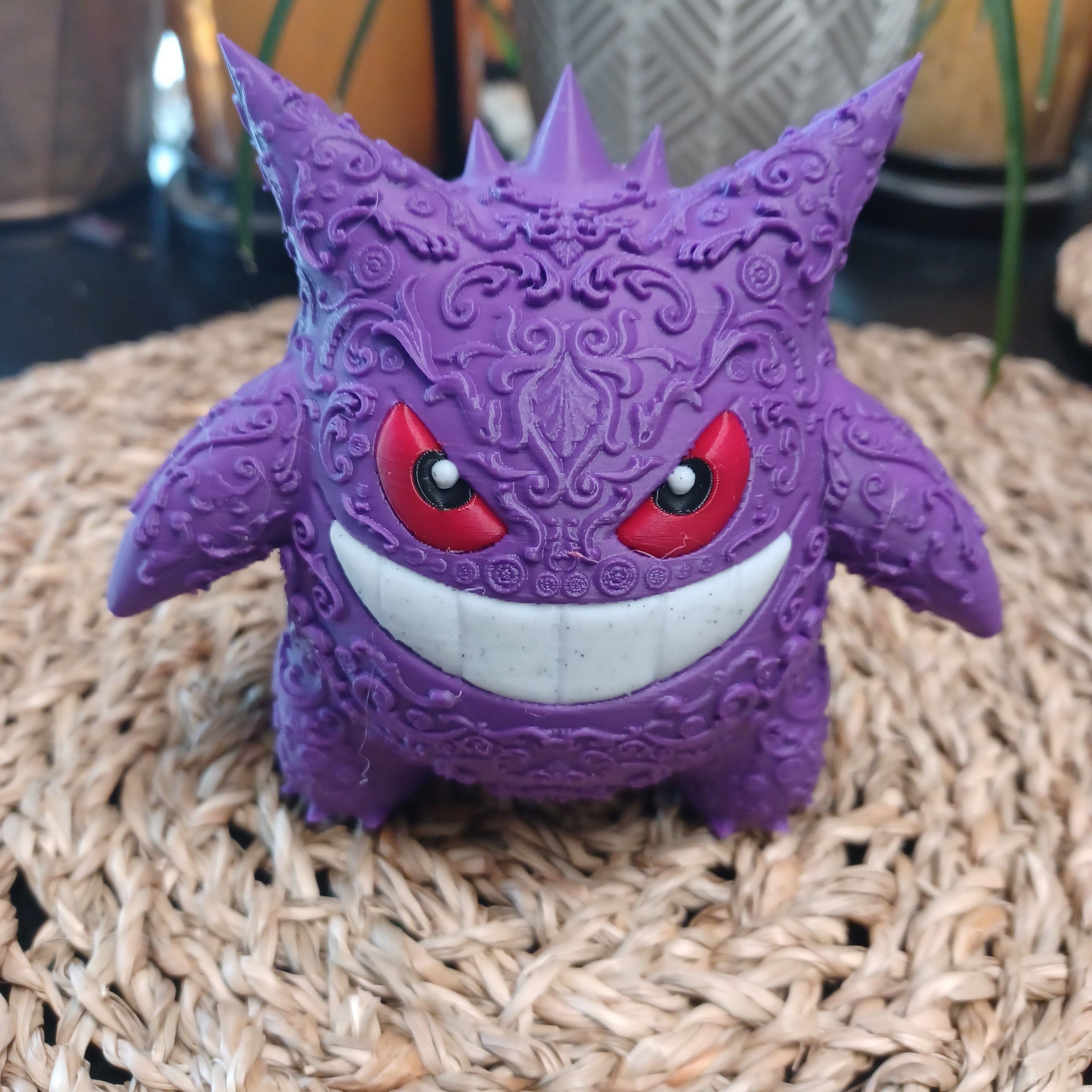 Gengar 3d Printed in Color - Etsy