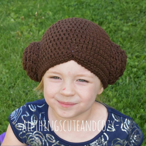Princess Leia Hat - Etsy