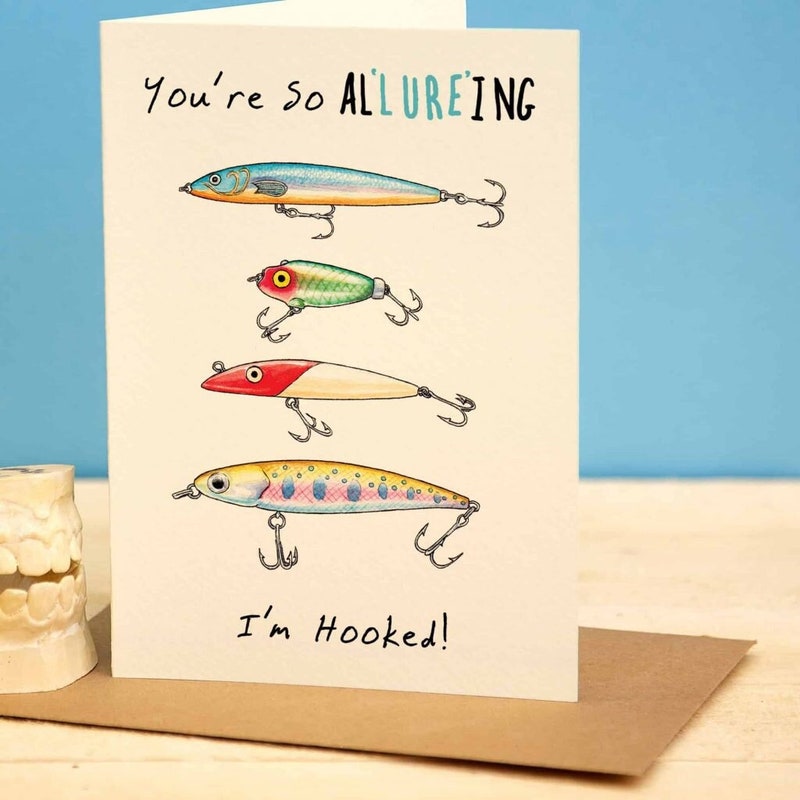 Fishing Cards - Etsy