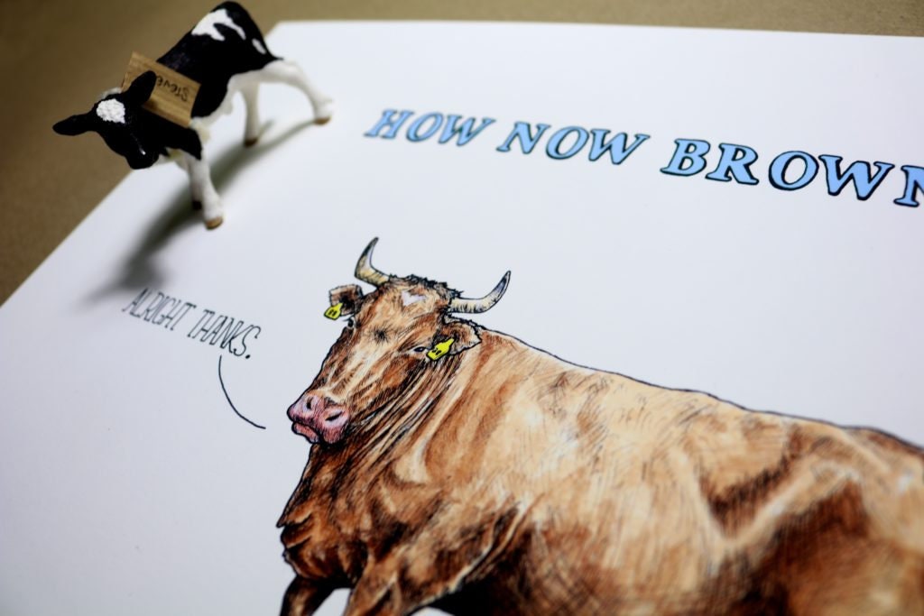 How Now Brown Cow Poem