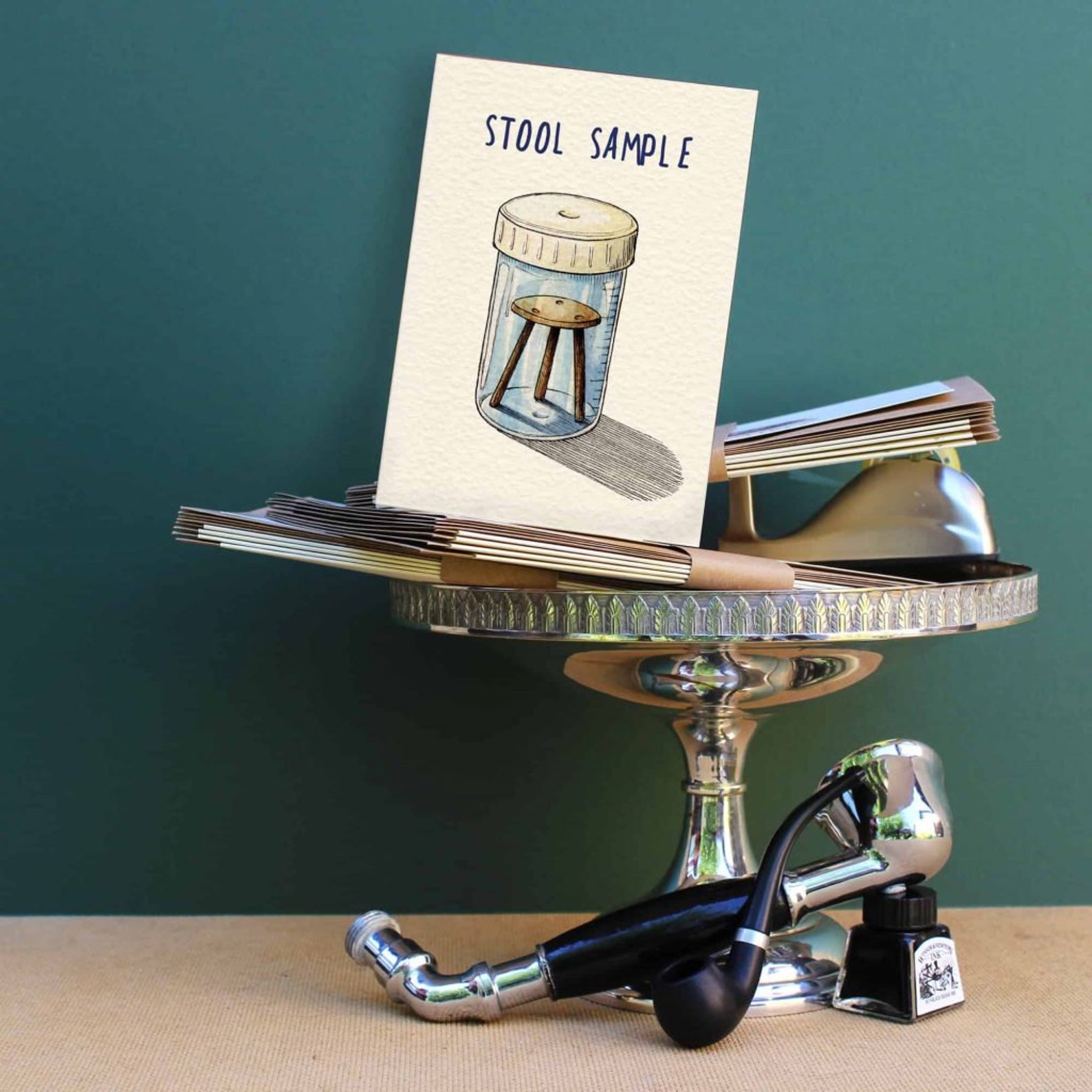 Stool Sample Card Funny Get Well Soon Card Card for a - Etsy UK