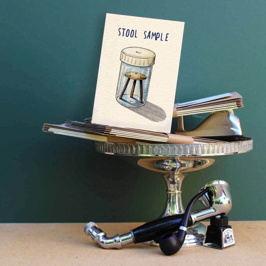 Stool Sample Card Funny Get Well Soon Card Card for a - Etsy UK