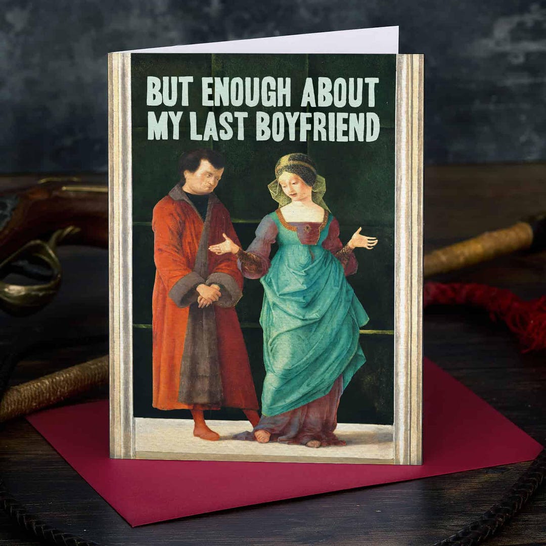 Last Boyfriend Card - Funny Breakup Card - Funny Valentine's Card - Ex ...