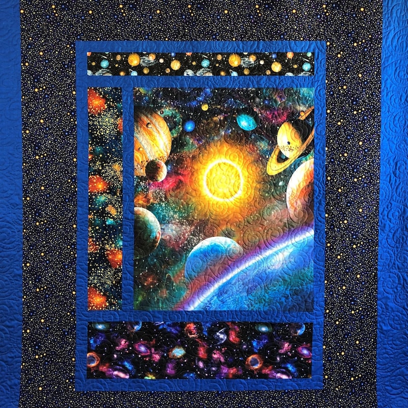 Space Quilt - Etsy