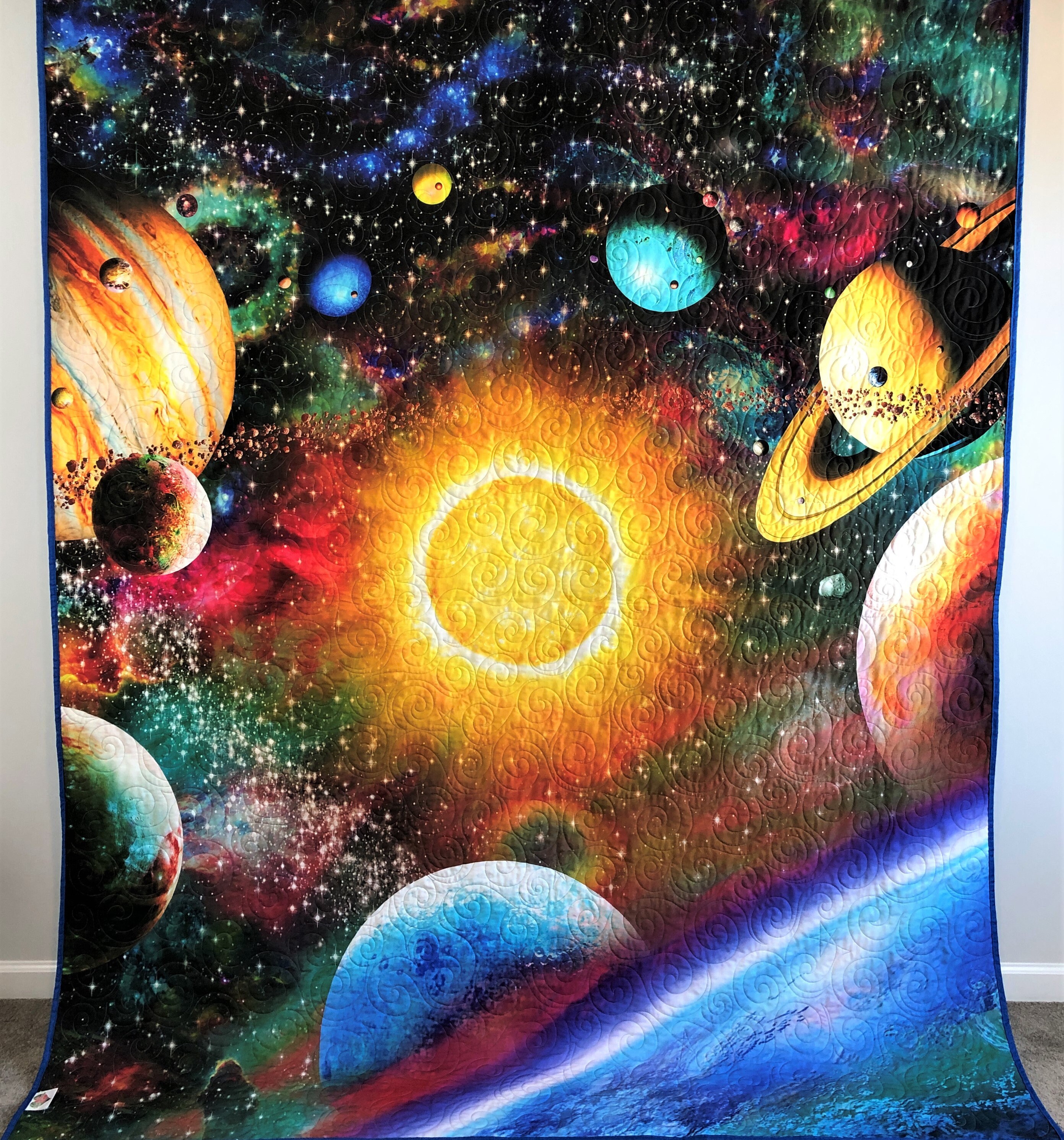 Solar System Quilt