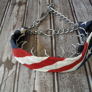 Heavy Duty Prong Collar Cover-canvas Prong Collar Cove-patriotic Prong ...