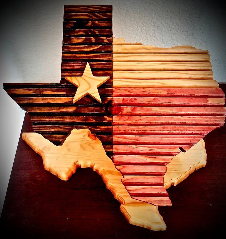 Texas Challenge Coin Display - Etsy
