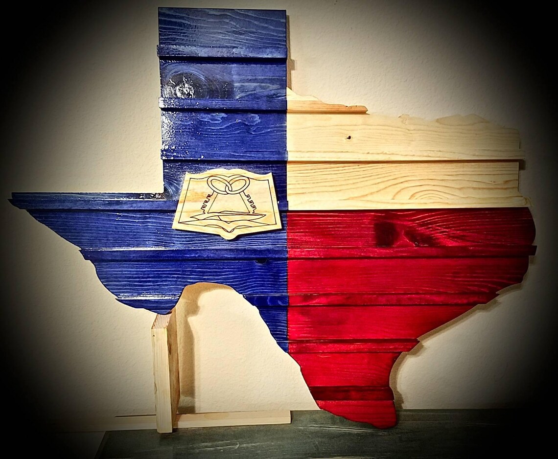 Texas Wall Challenge Coin Display - Etsy