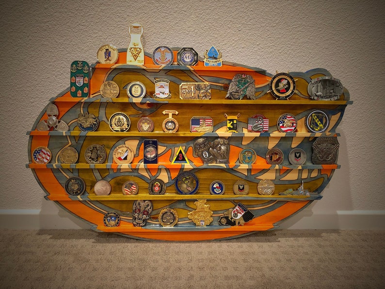 Florida Gators Challenge Coin Wall Display | Etsy