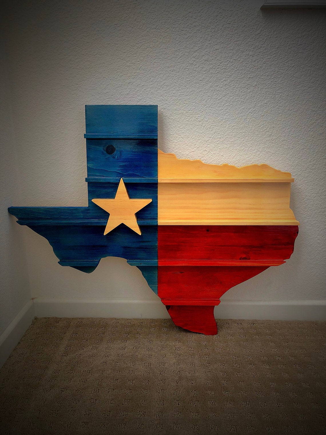 Texas Wall Challenge Coin Display - Etsy