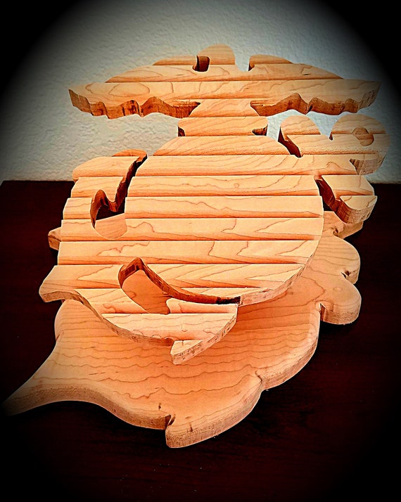 Challenge Coin USMC EGA Display | Etsy