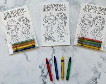 Personalized. Girls Spa Day Set - Etsy