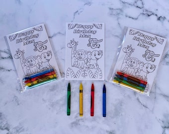 Safari Activity Packs Coloring Packs Coloring Pages - Etsy
