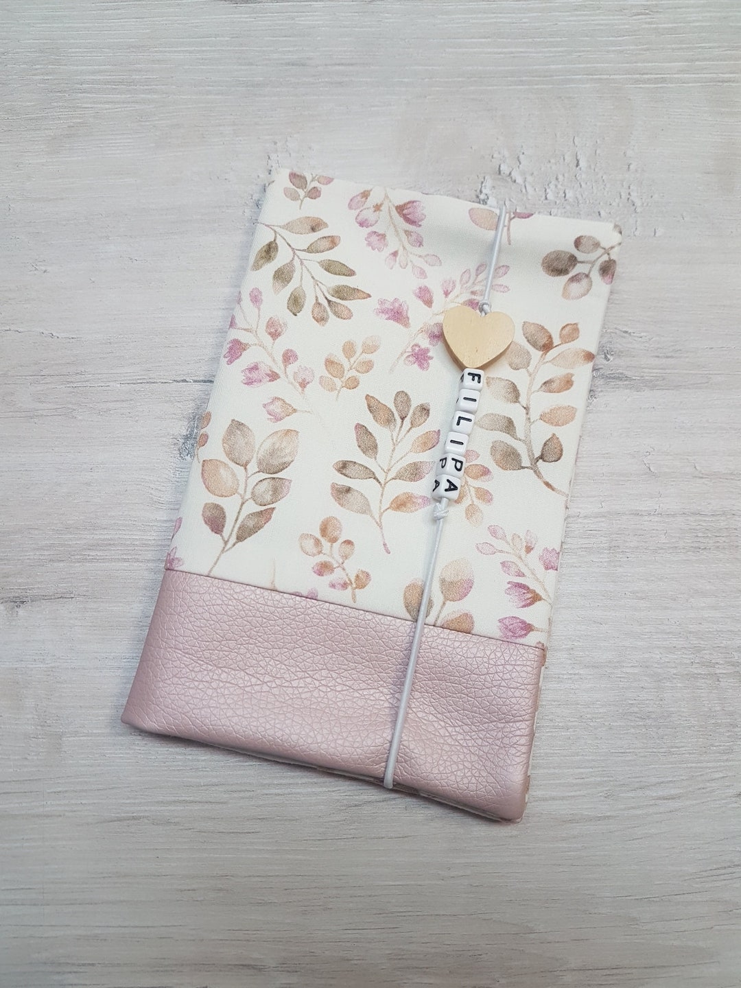 Personalized Maternity Record Book Cover With Extra Pocket and Name ...