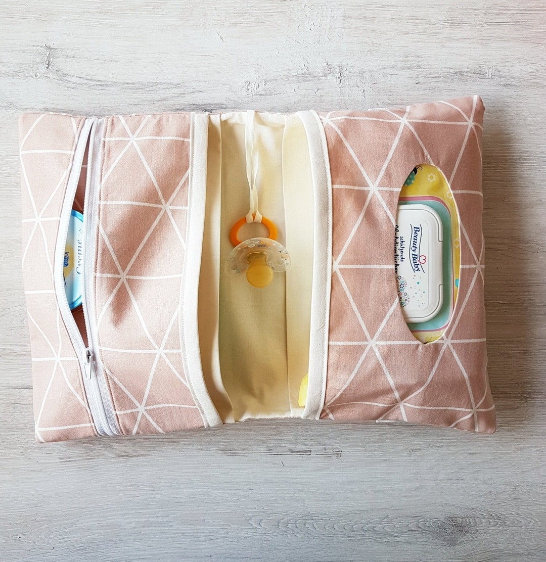 Diaper Bag Customizable With Name / Diaper Clutch / Diaper Bag / Cotton ...