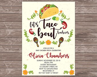 Taco tuesday invite | Etsy