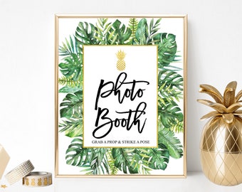 Tropical Photo Booth | Etsy