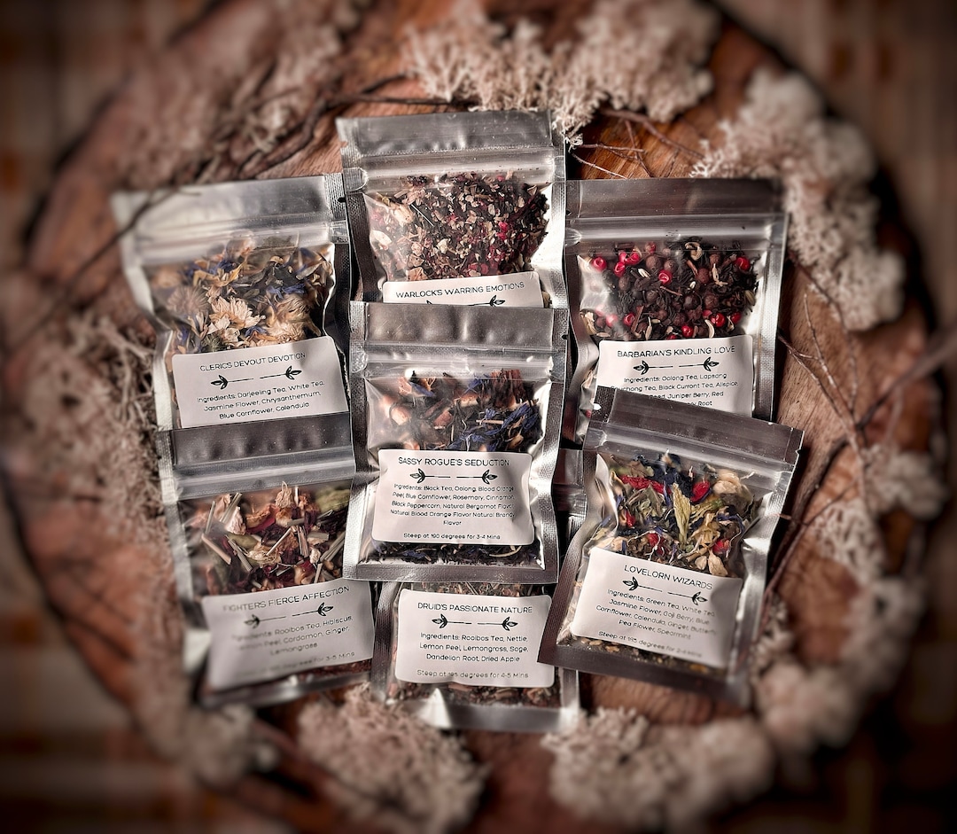 BG3/DND Inspired Teas - Etsy