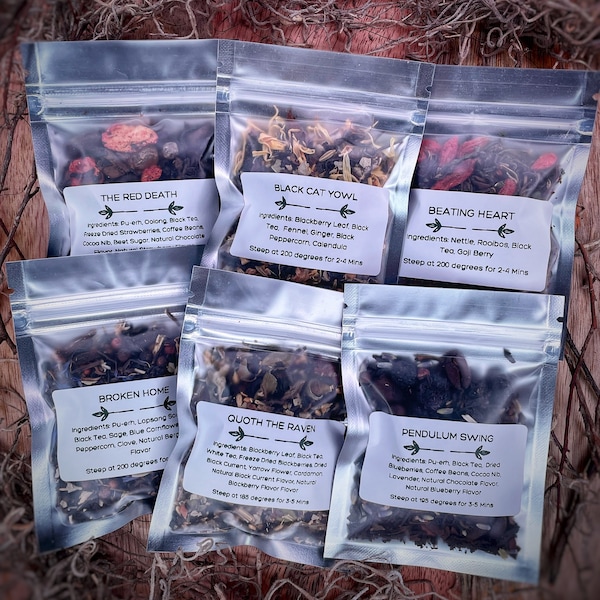 Raven Tea Set - Etsy