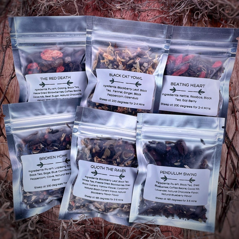 Raven Tea Set - Etsy