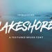 Lakeshore - Brush Font Pack - Painted / Messy / Handwritten ...