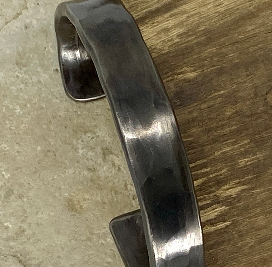 Wide Titanium Cuff Bracelet, Bracelet for Men, Unique Gift for Men ...