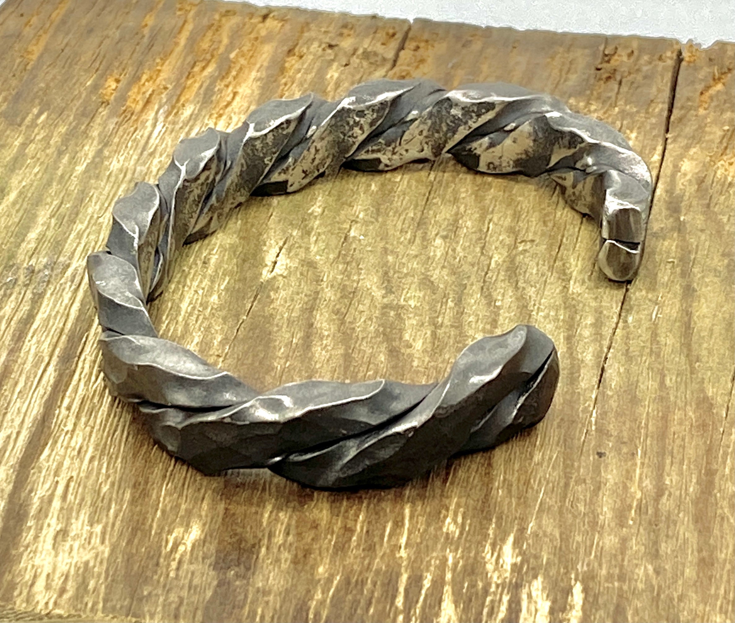 Angry Twisted Bracelet Stainless Steel Unique Bracelet - Etsy