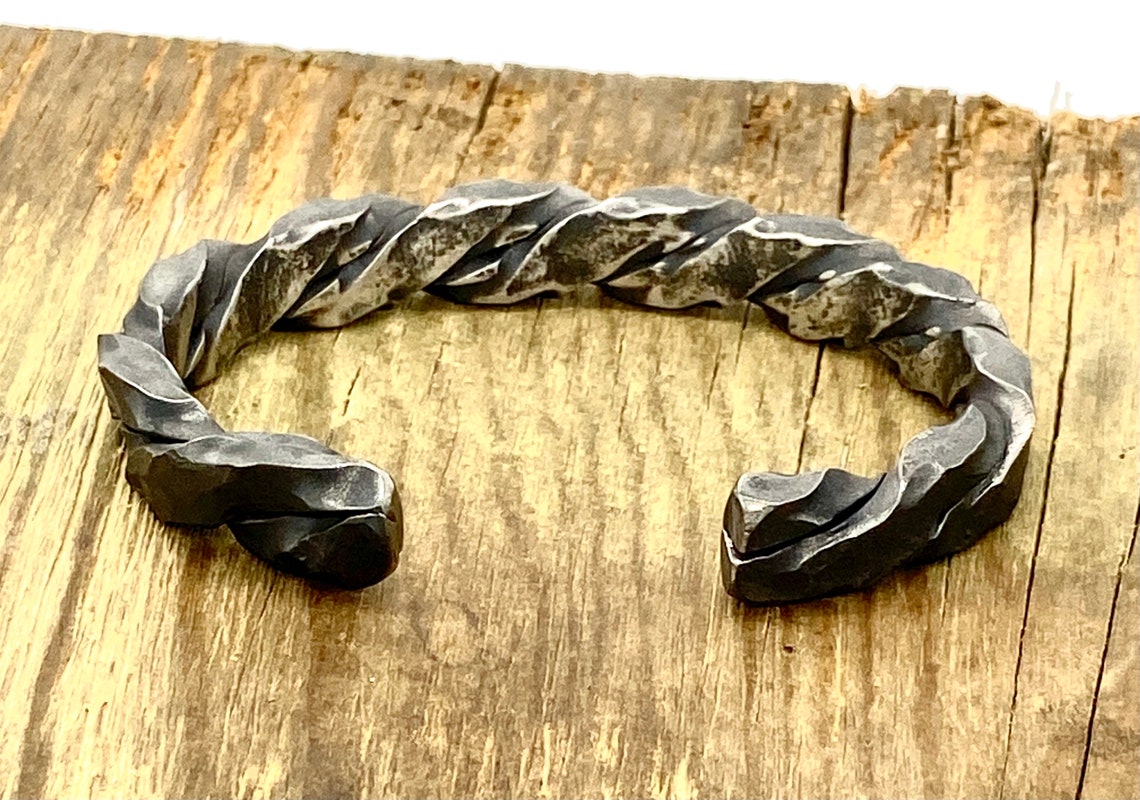 Angry Twisted Bracelet Stainless Steel Unique Bracelet - Etsy