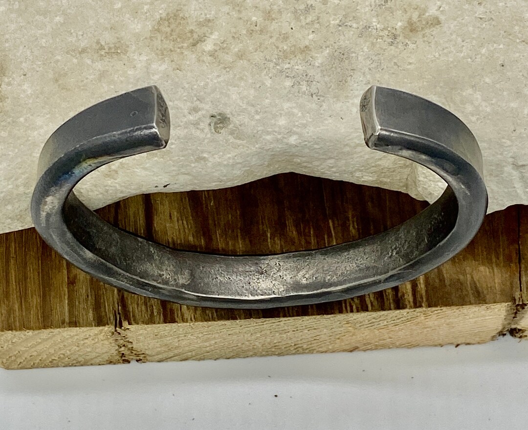 Big Flat Titanium, Men's Bracelet, Cuff Bracelet for Men, Titanium Cuff ...