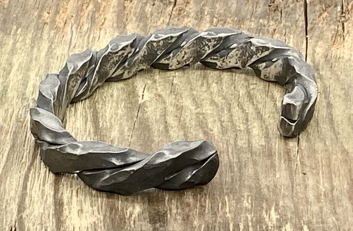 Angry Twisted Bracelet Stainless Steel Unique Bracelet - Etsy
