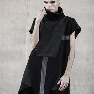 Neuromancer Tunic (avant-garde Clothing-street Men Fashion-poncho Men ...