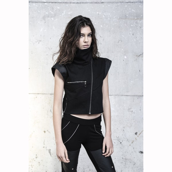 Cyberpunk Crop Jacket - Etsy