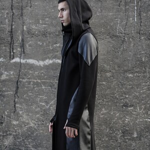 Black Mamba Jacket: Men's Avantgarde Dystopian Coat - Etsy