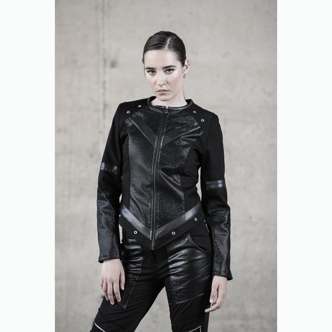 Blackstar Jacket (unique Women Jacket-futuristic Clothing-cyberpunk ...