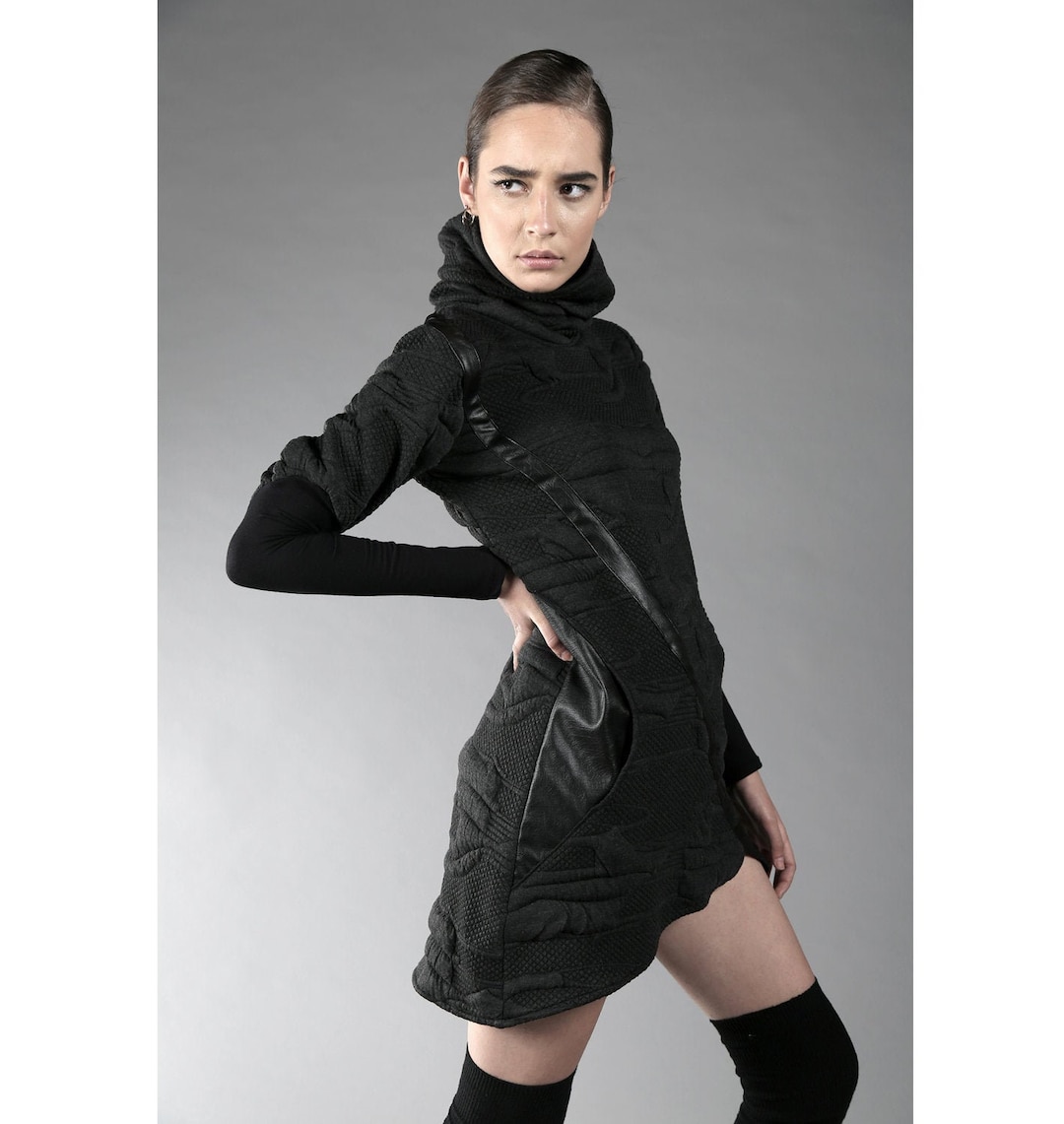 Blunder Tunic Dress (pullover-apocalyptic Clothing-cyberpunk Fashion ...
