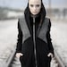Kane Coat (black Women Coat-unique Coat-designer Coat-dystopian ...