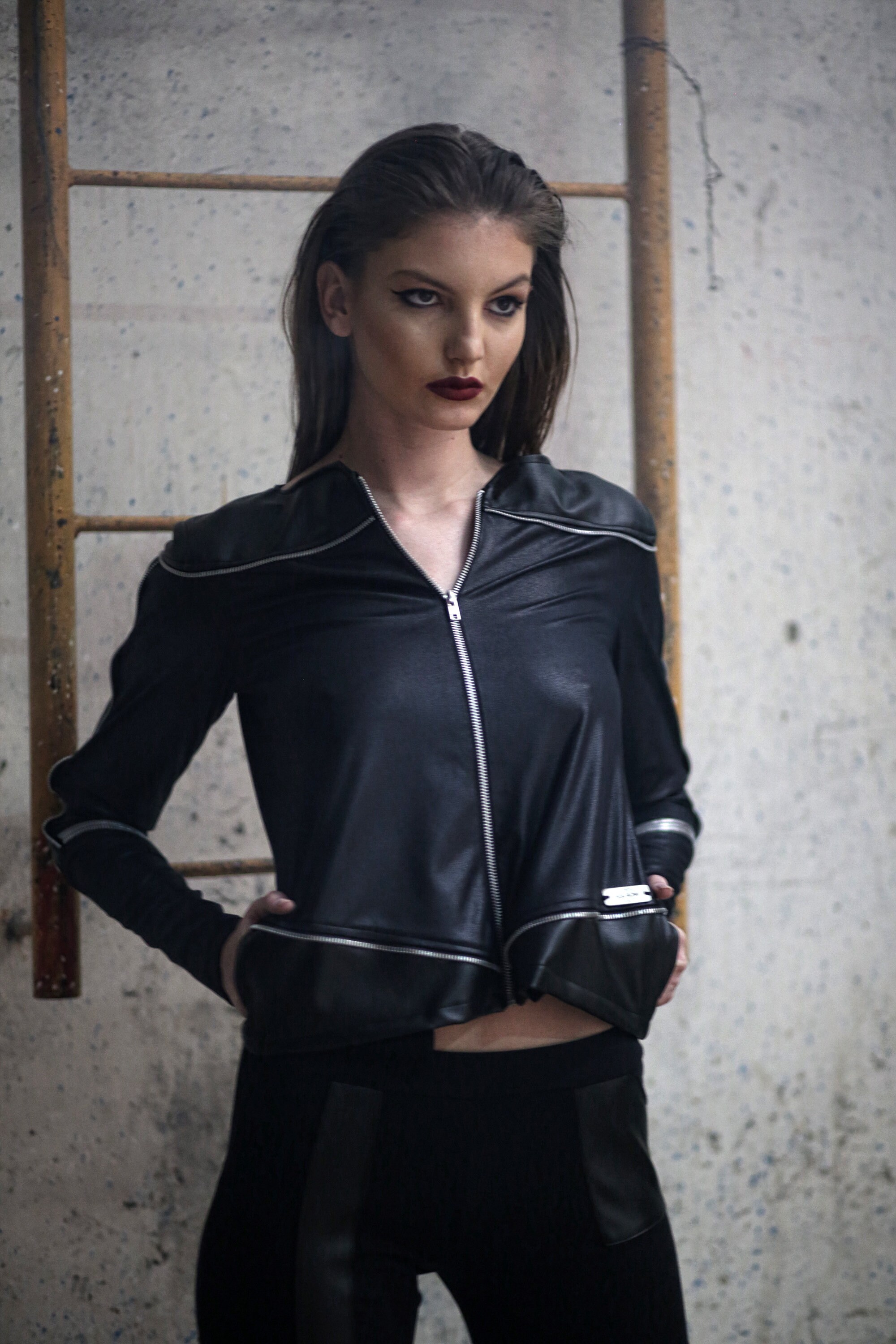 Mechanic Jacket Ll dark Silver Jacket-cyberpunk - Etsy Canada