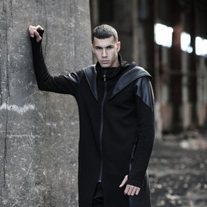 Black Mamba Jacket: Men's Avantgarde Dystopian Coat - Etsy