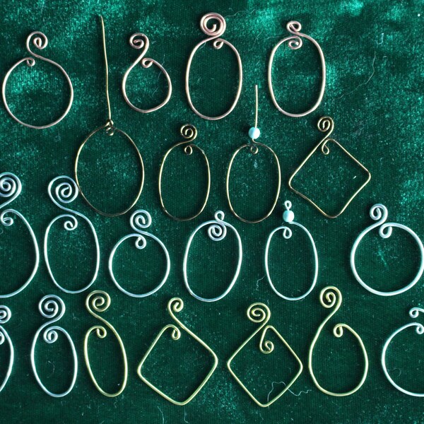 Wire Face Earrings - Etsy