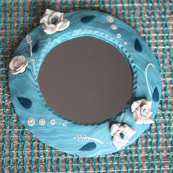 Polymer Clay Mirror - Etsy
