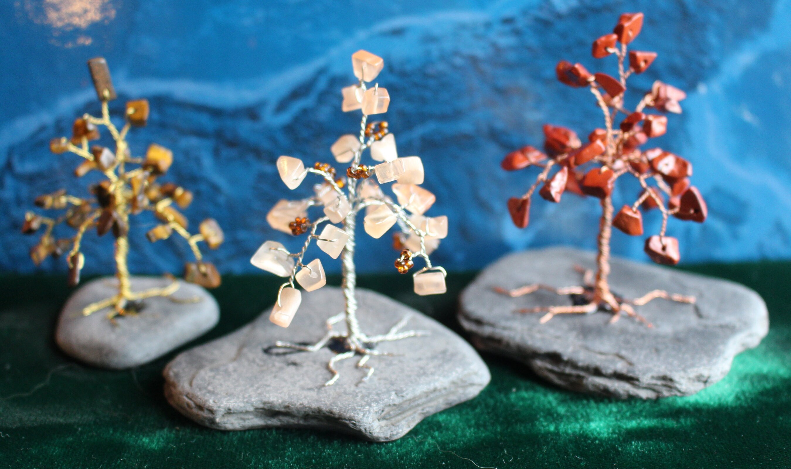 Miniature Trees, Wire and Gem Trees, Bridal Party Gifts, Custom Wedding ...