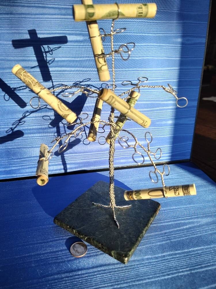 Large Money Tree- Fundraising, Tips, Showers, or Personal Gifting ...