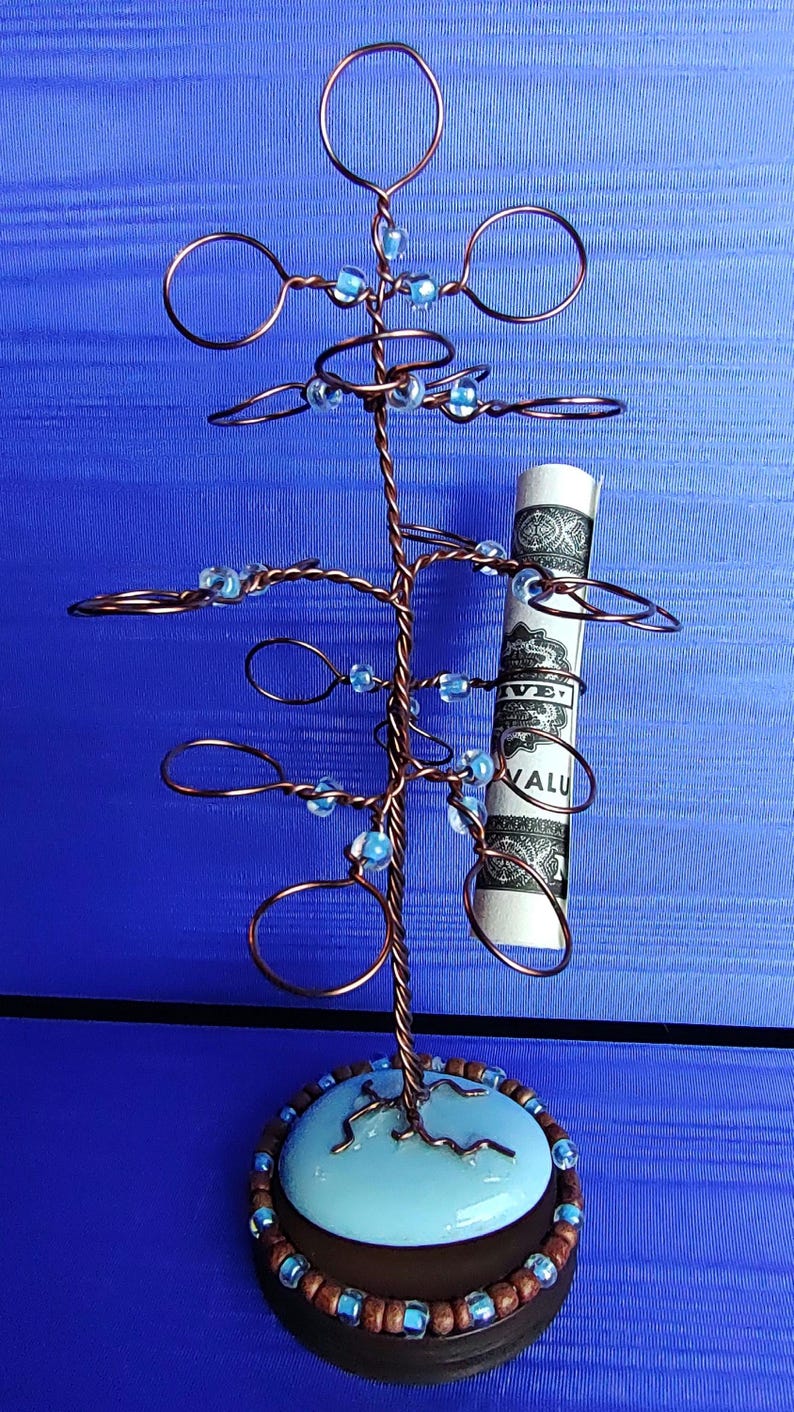 Fancy Money Tree, Decorative Functional Gift for Difficult Recipient ...