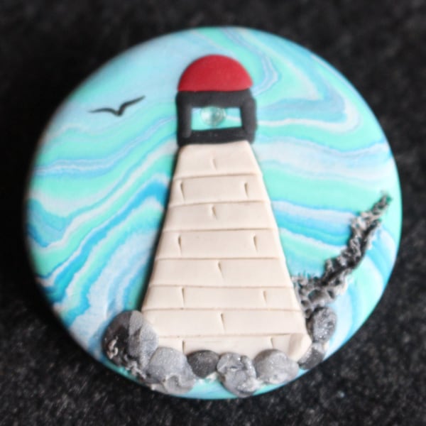 Lighthouse Magnet - Etsy