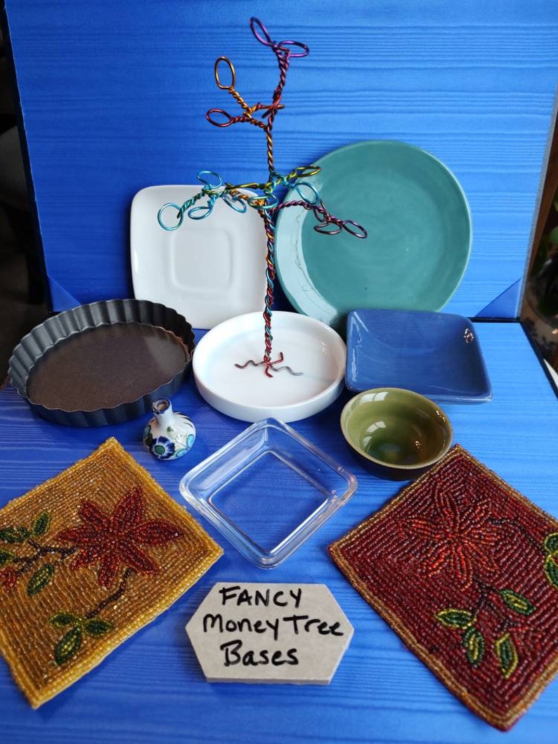 Fancy Money Tree, Decorative Functional Gift for Difficult Recipient ...