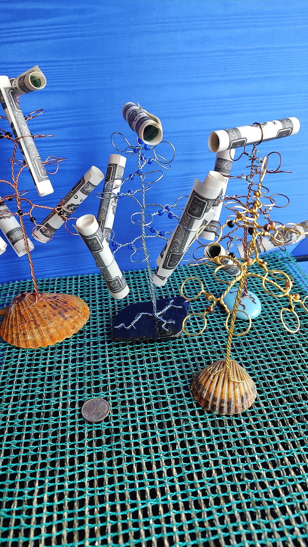 Fancy Money Tree, Decorative Functional Gift for Difficult Recipient ...